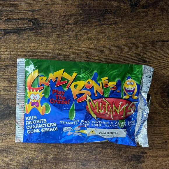 Crazy Bones | Toys | Go Gos Crazy Bones Mutants Pack Sealed | Poshmark